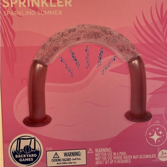 Other | Backyard Games Sparkling Summer Sprinkler | Poshmark